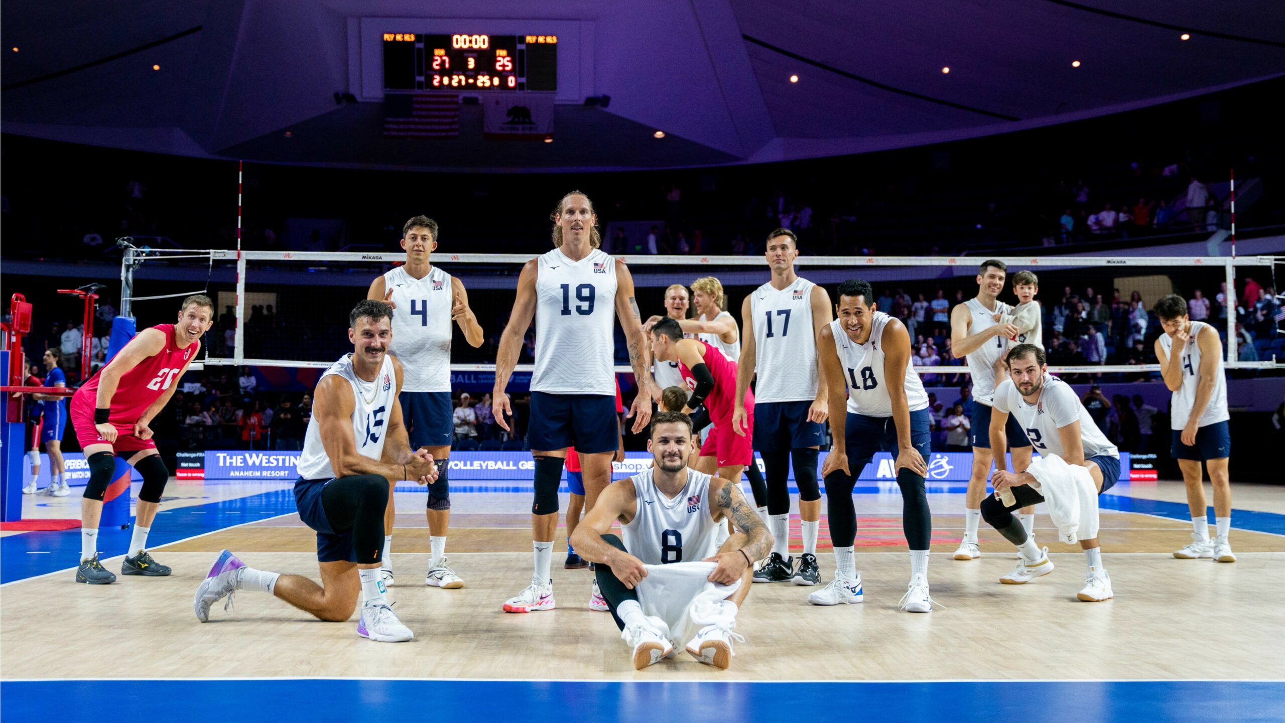 Pallavolo VNL maschile – Gli Usa fanno diminuire le possibilità di ... Pallavolo VNL maschile – Gli Usa fanno diminuire le possibilità di ...