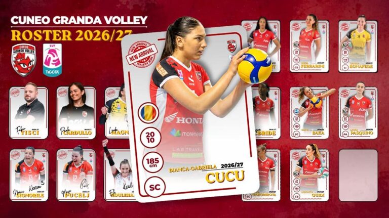 Pallavolo Mercato – La giovanissima Bianca Cucu per l’attacco di Cuneo ...
