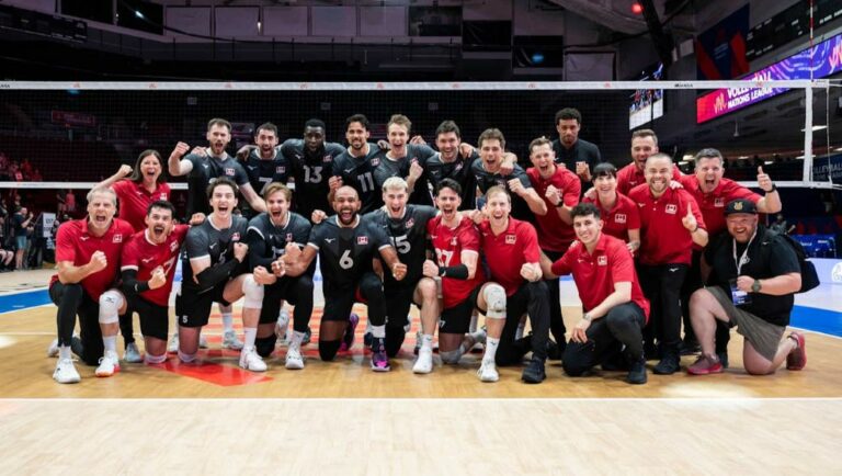 Pallavolo VNL maschile – Il Canada ha battuto la Francia campione ...